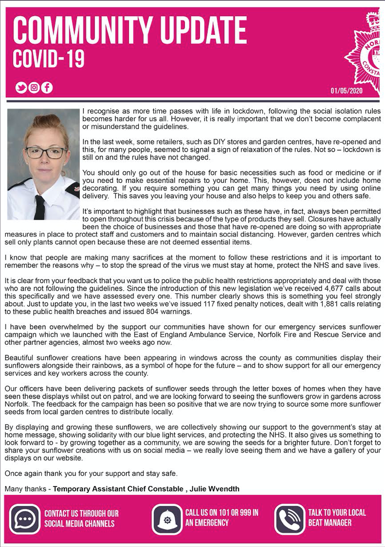 Community Update – Alpington and Yelverton